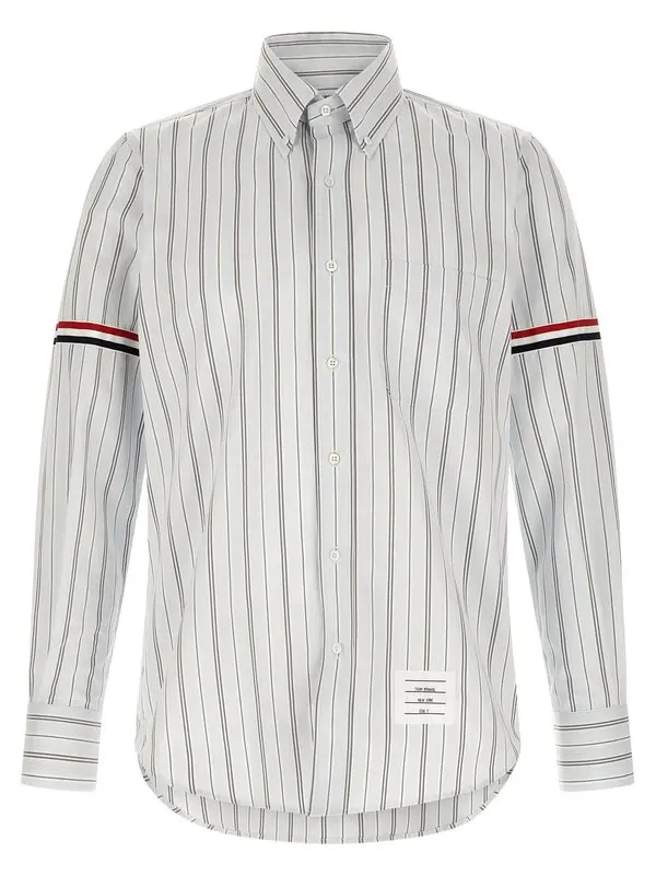 Thom Browne Rwb' Headband Shirt - Blue