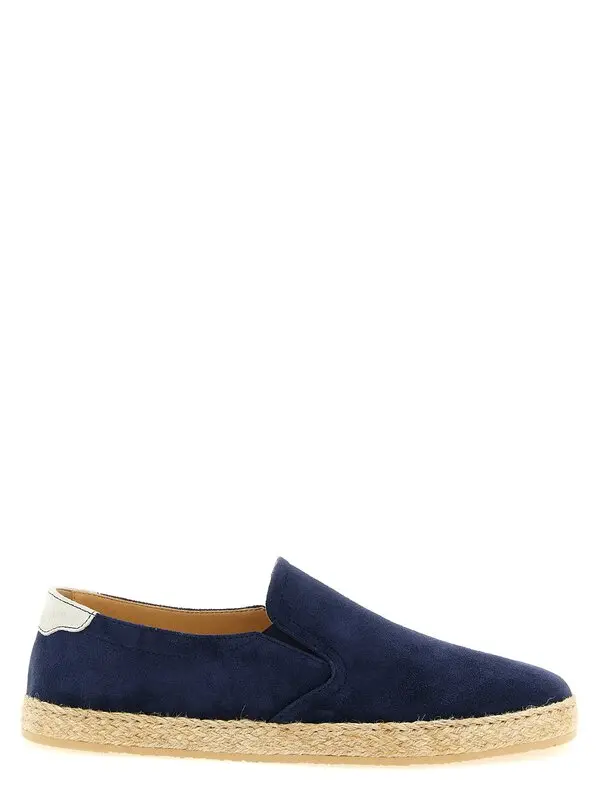 Brunello Cucinelli Suede Espadrilles - Blue