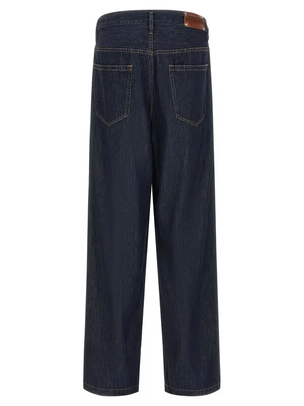 Dries Van Noten Penning' Jeans - Blue