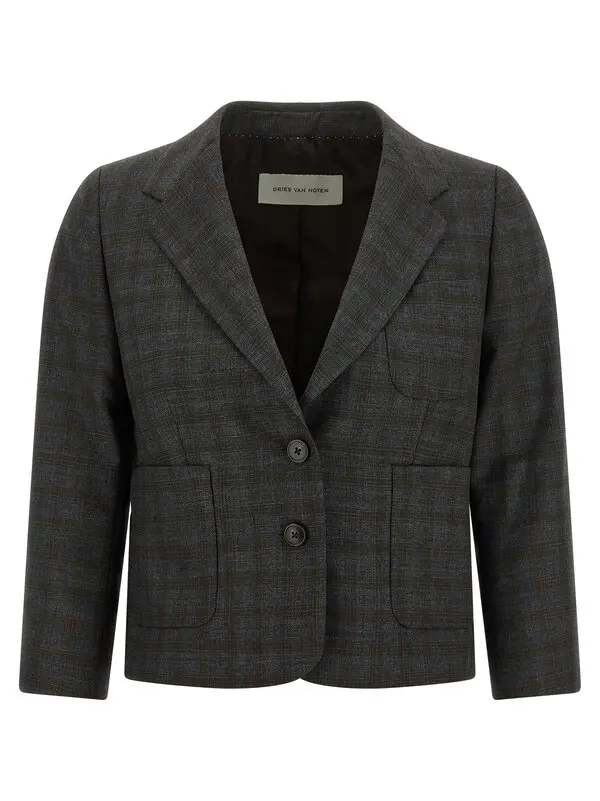 Dries Van Noten Bamis' Blazer - Gray