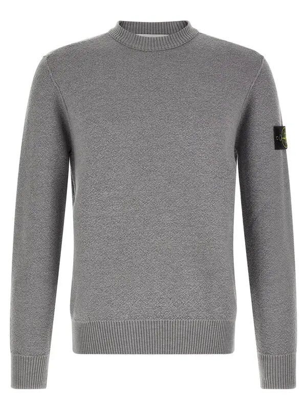 Stone Island 5100011' Sweater - Gray