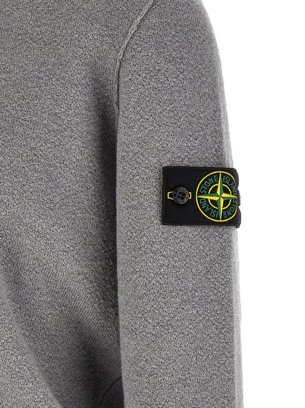 Stone Island 5100011' Sweater - Gray