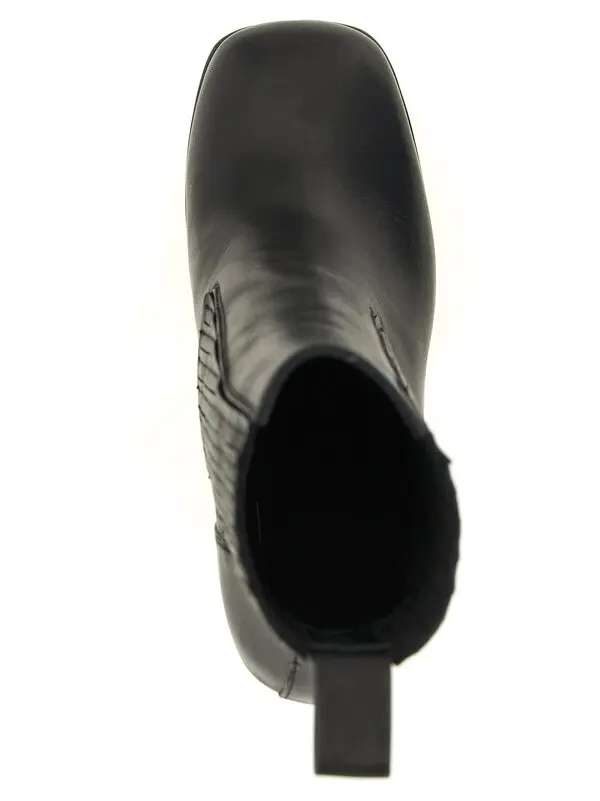 Rick Owens Beatle Kiss' Ankle Boots