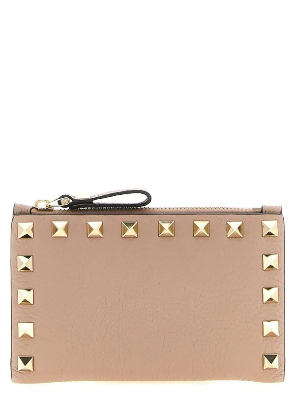 Valentino Garavani Rockstud' Cardholder - Pink