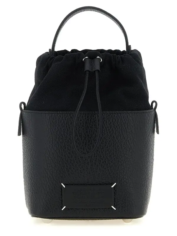 MAISON MARGIELA 5ac' Small Bucket Bag - Black