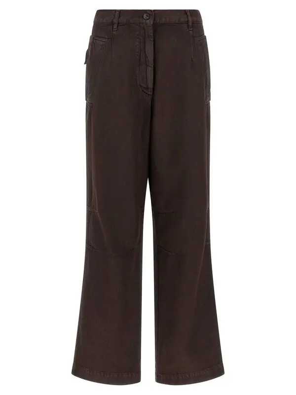 Dries Van Noten Wide-leg Cotton Denim Jeans - Multicolor
