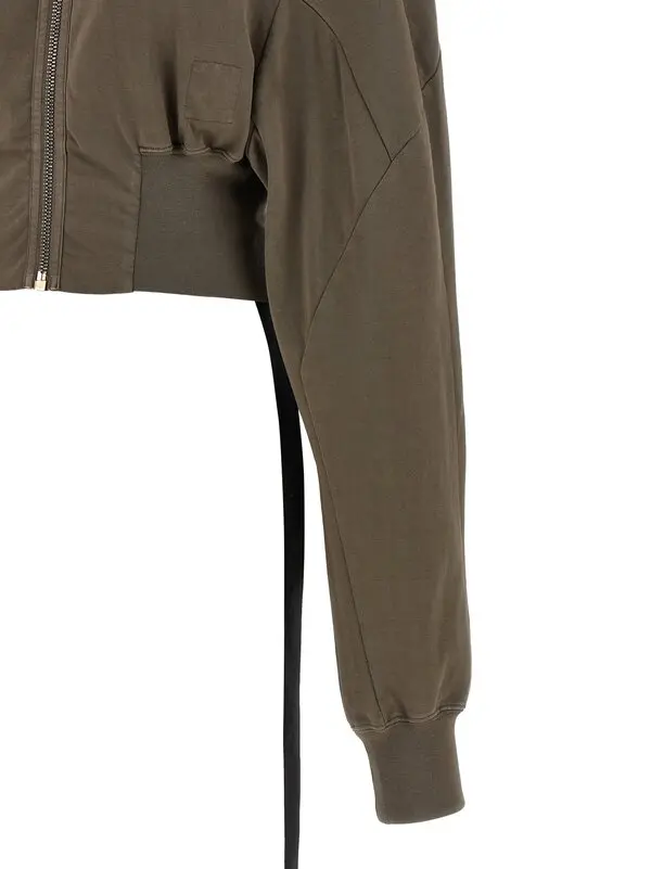 Rick Owens Collage Gimp' Hoodie - Gray