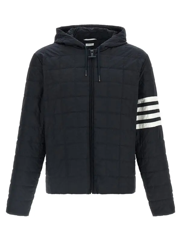 Thom Browne 4bar' Ripstop Shiny Jacket