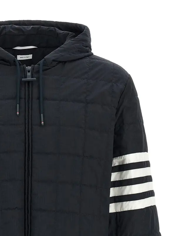 Thom Browne 4bar' Ripstop Shiny Jacket