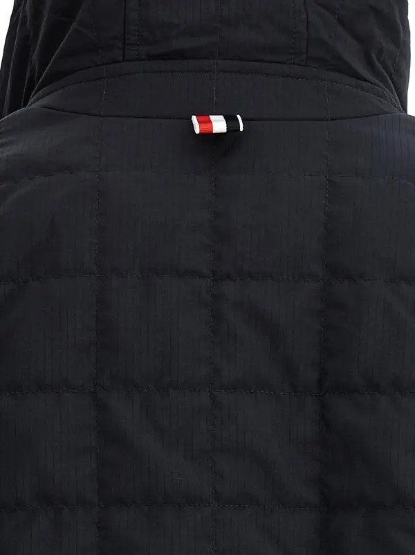 Thom Browne 4bar' Ripstop Shiny Jacket