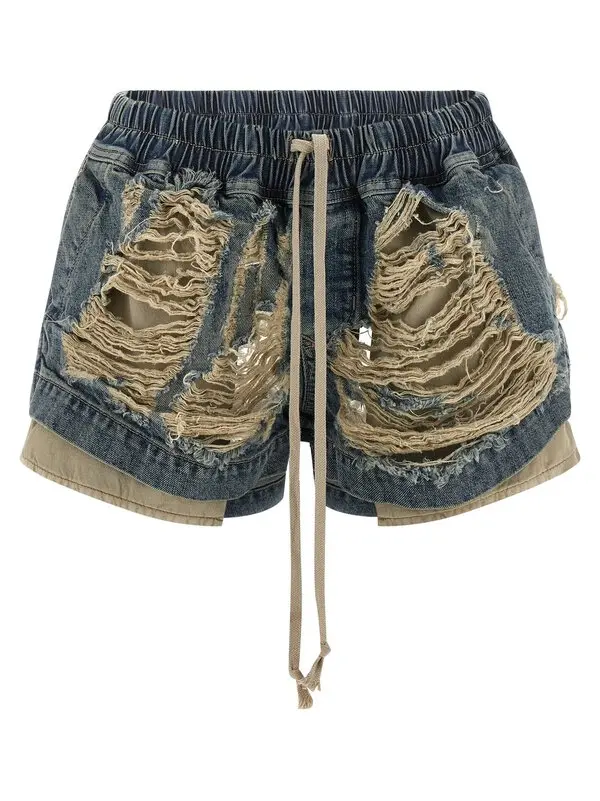 Rick Owens Fog Boxers' Shorts - Blue