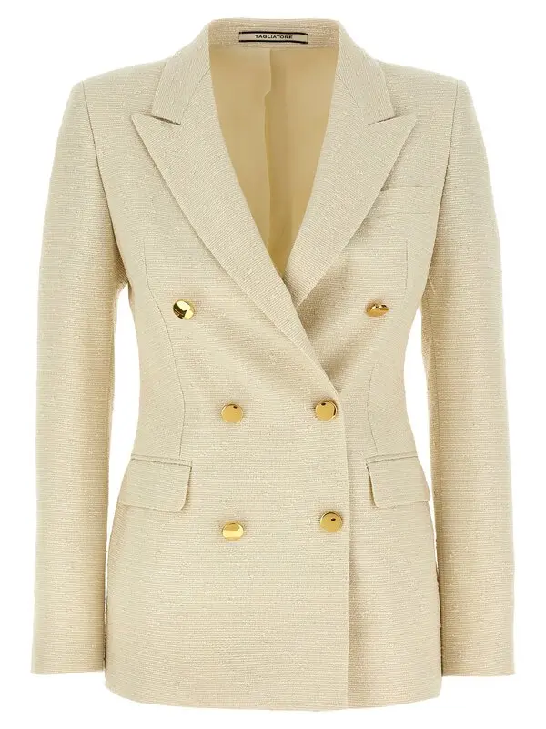 Tagliatore Parigi' Blazer - Cream