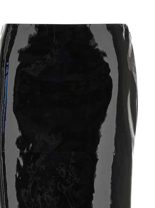 FERRAGAMO Patent Skirt