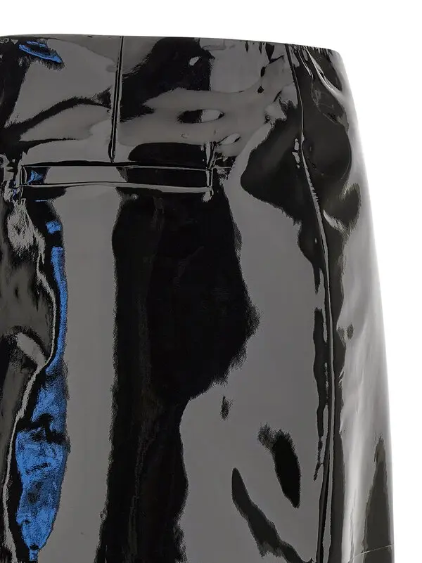 FERRAGAMO Patent Skirt