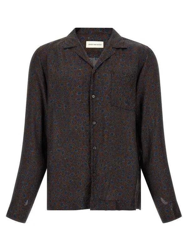 Dries Van Noten Carlty' Shirt - Brown