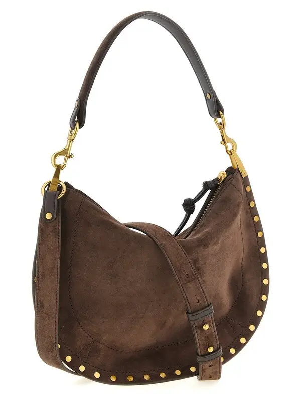 Isabel Marant Étoile Oskan Soft Zip Hobo Bag - Brown
