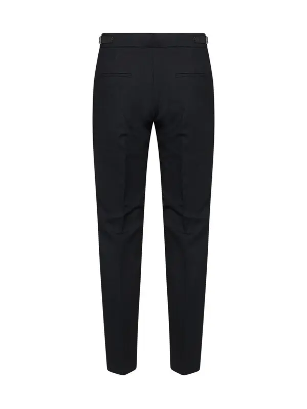 Max Mara Black Mxmacino Slim-fit Trousers