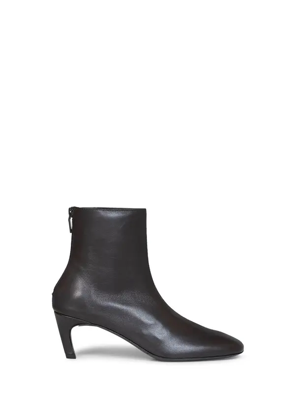 TOTEME Bark Soft Nappa Leather Ankle Boots