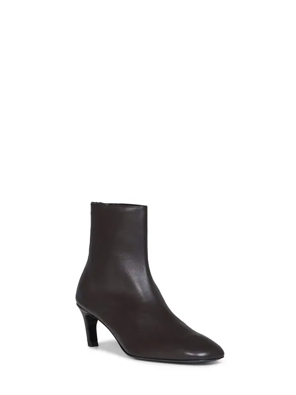 TOTEME Bark Soft Nappa Leather Ankle Boots - Multicolor
