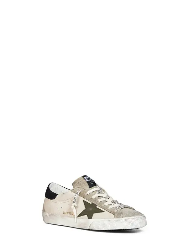 GOLDEN GOOSE Cream Super-star Sneakers