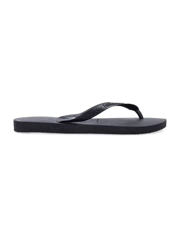 Havaianas Classic Flip-flops With Tonal Embossed Logo - Black