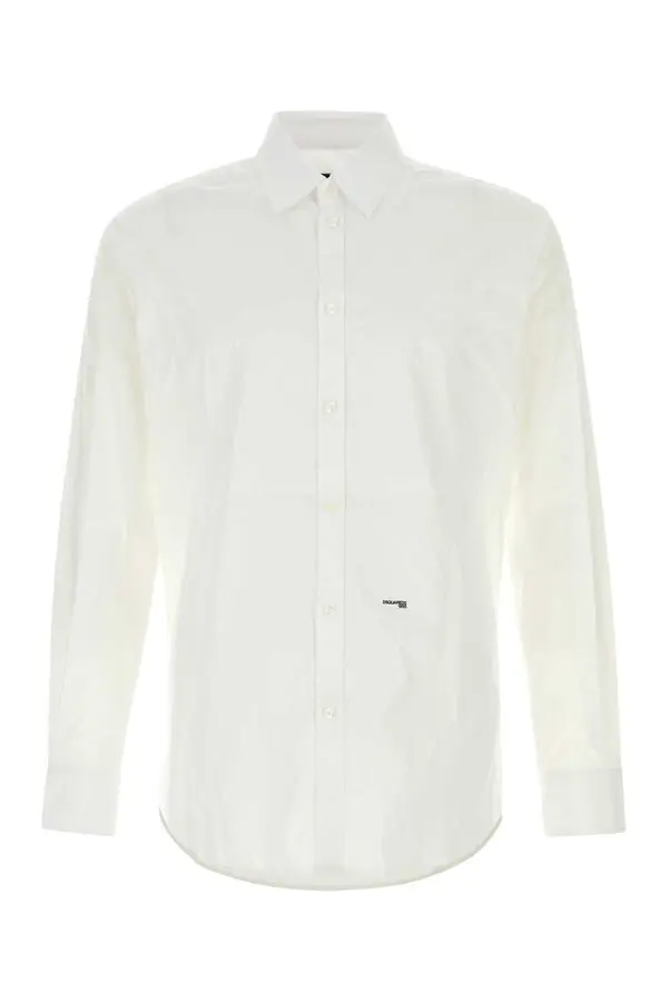 Dsquared2 Stretch Poplin Shirt