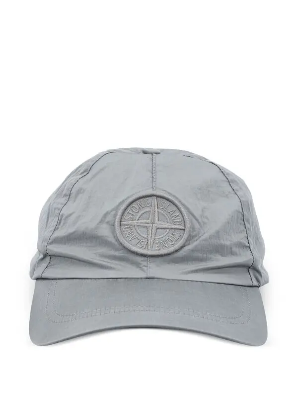 Stone Island Compass Patch Baseball Cap - Ashgrey