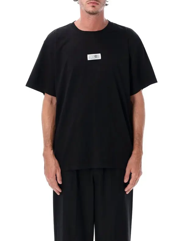 MAISON MARGIELA Oversized Numeric Logo Patch T-shirt