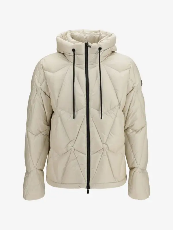 Moose Knuckles Iceberg Quilt Down Puffer - Alabaster