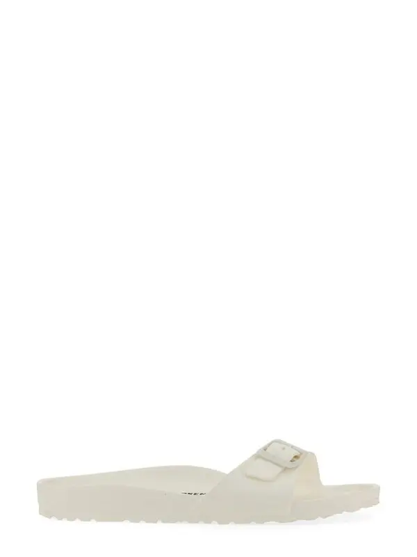 BIRKENSTOCK Narrow Fit Classic Slide Sandals - White