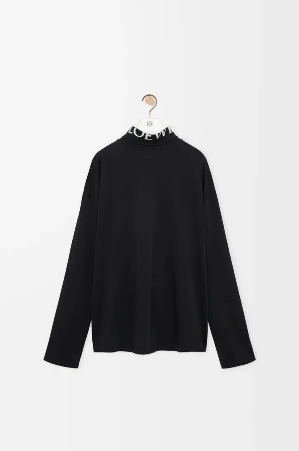 Loewe Logo-print Turtleneck Top