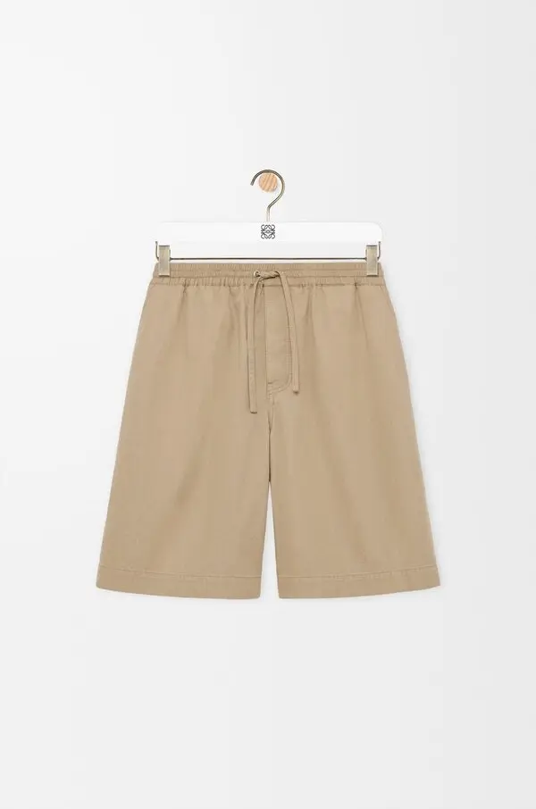 Loewe Drawstring Shorts - Ecru