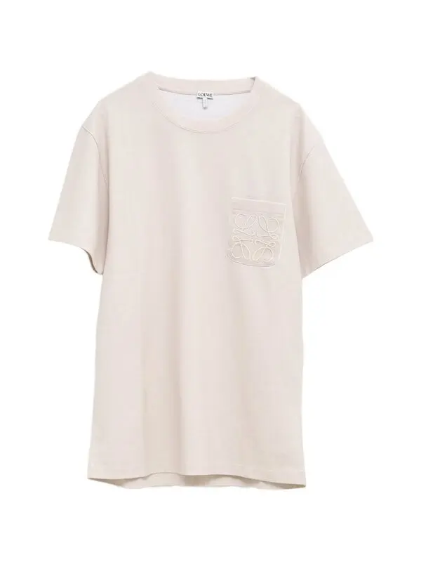 Loewe Regular Fit T-shirt - Lightbeige