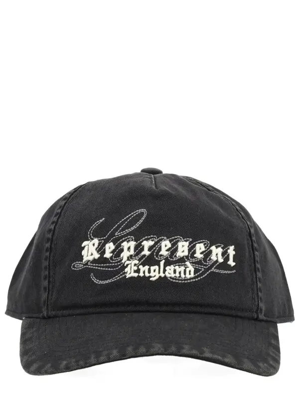 REPRESENT 100% Cotton Classic Hat - Black