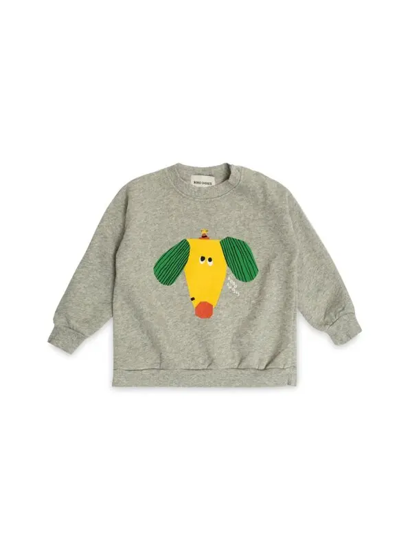 BOBO CHOSES Happy Dog Mini Sweatshirt