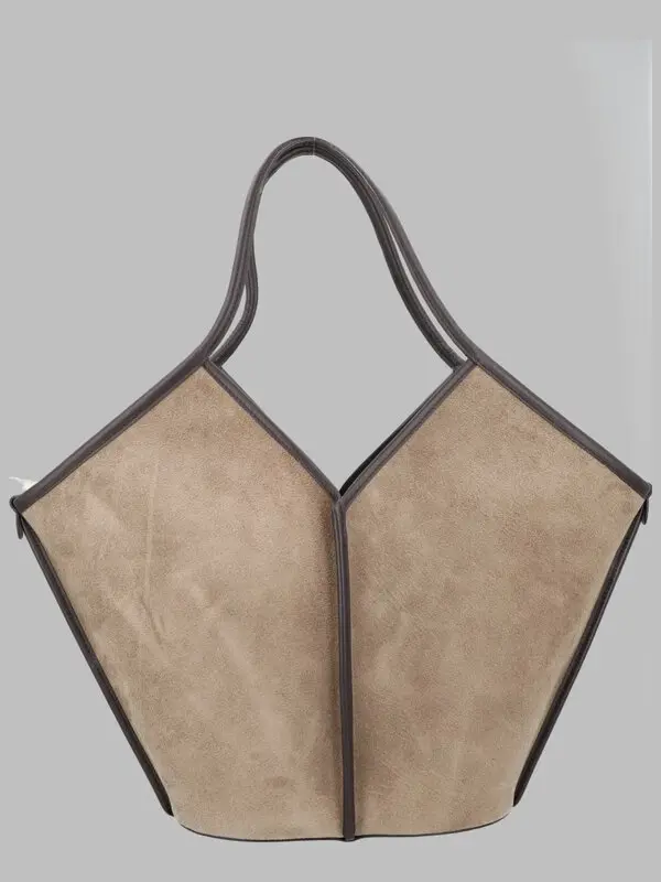 Hereu Structured Mini Handbag - Grey