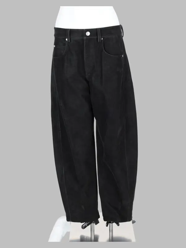 MARANT ETOILE Modern Tailored Trousers - Black