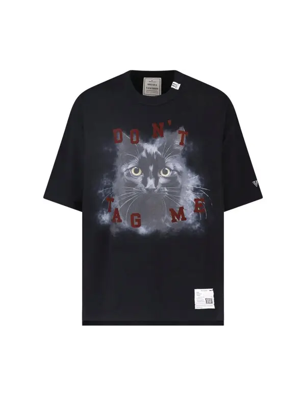 Mihara Yasuhiro Graphic Cat T-shirt