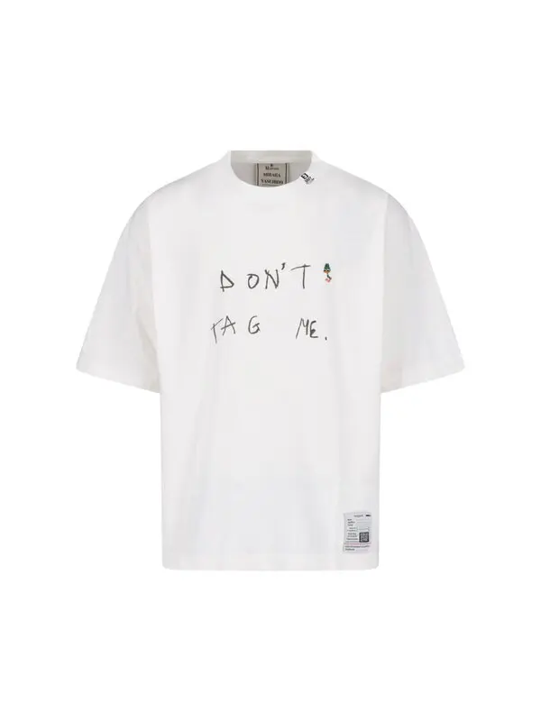 Mihara Yasuhiro Graphic Print Cotton T-shirt