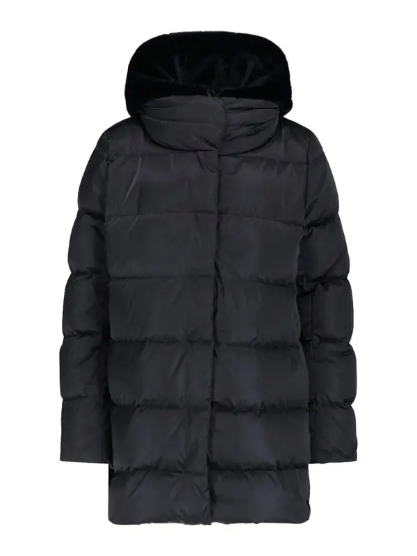 Herno Hooded Long Puffer Coat