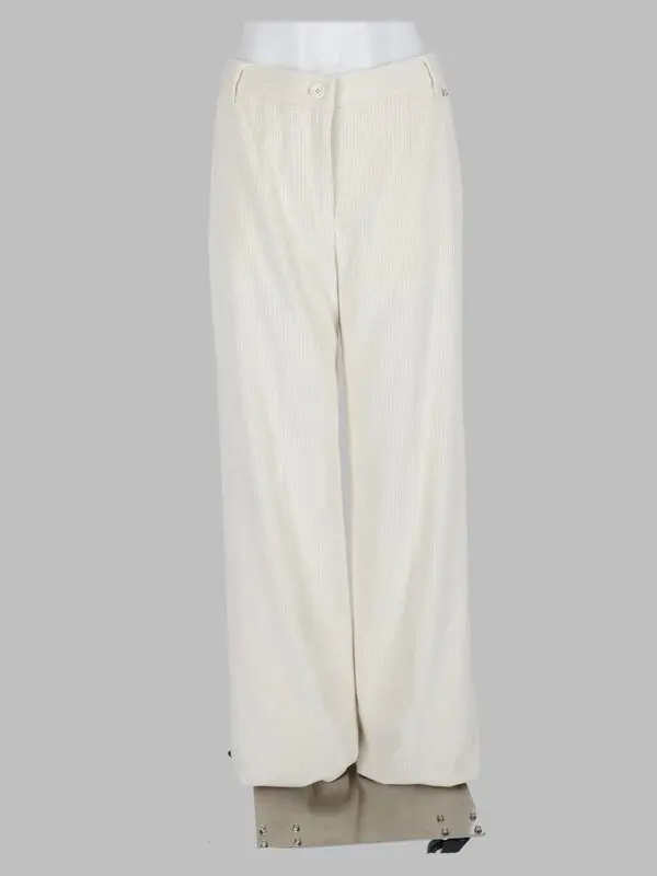 Herno Tailored High-rise Trousers For - White