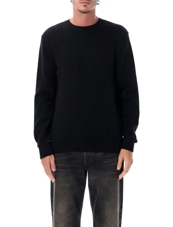 Colorful Standard Recycled Merino Wool Classic Crewneck Sweater - Deep Black