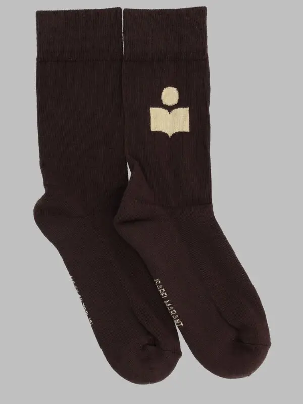 MARANT Cotton-blend Socks With Stretch Fit