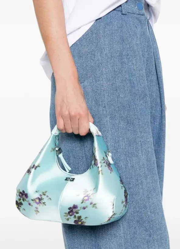 GANNI Printed Tote Bag