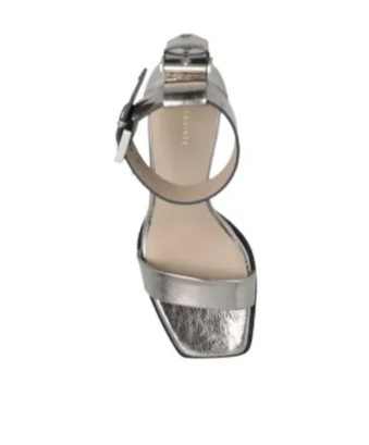 ALLSAINTS Metallic Leather Sandals