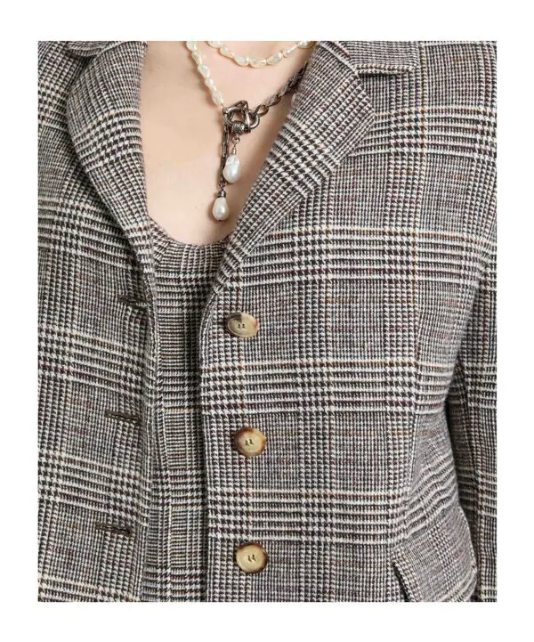 Ermanno Scervino Short Single-breasted Jacket