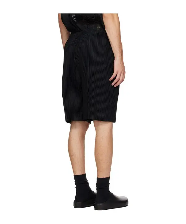 Issey Miyake Pleated Capri Shorts