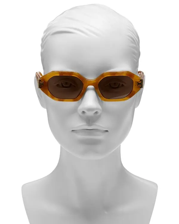 Tory Burch Geometric Sunglasses, 51mm