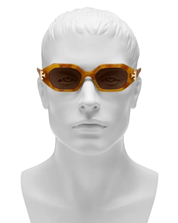 Tory Burch Geometric Sunglasses, 51mm