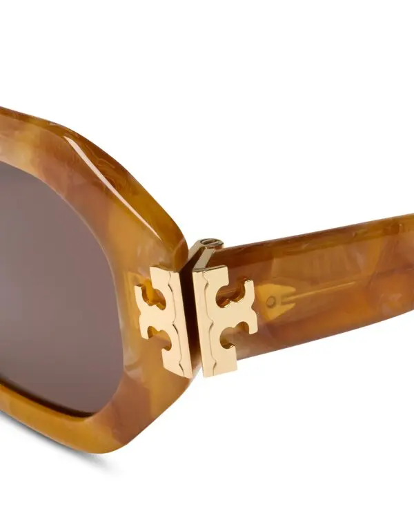 Tory Burch Geometric Sunglasses, 51mm